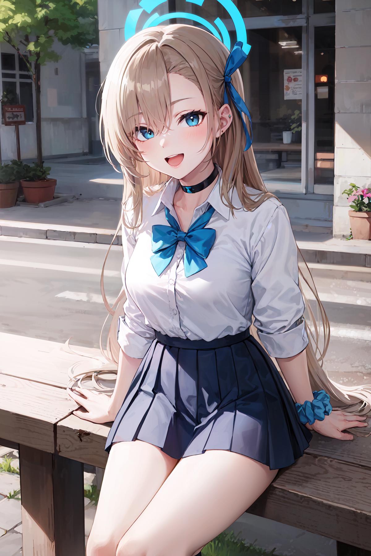 Asuna Ichinose 一之瀬 アスナ | Blue Archive | 3 Outfits - v1.0 | Stable Diffusion LoRA | Civitai