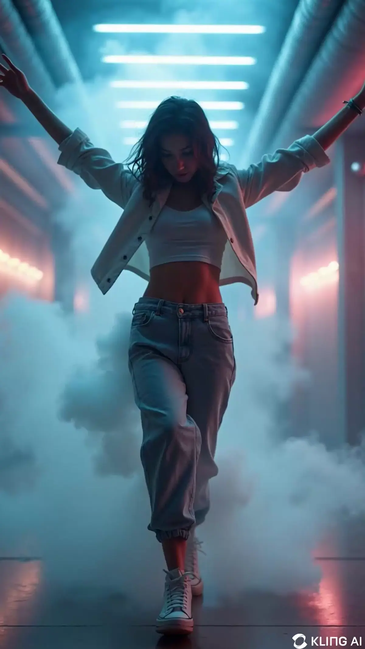 Woman Performing Street Dance | Civitai