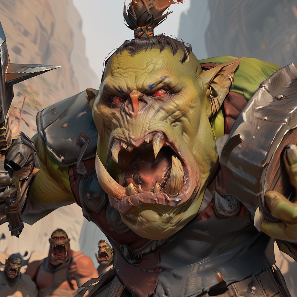 Orc Boyz | Greenskins (Total War Warhammer) - V1 | Stable Diffusion LoRA | Civitai