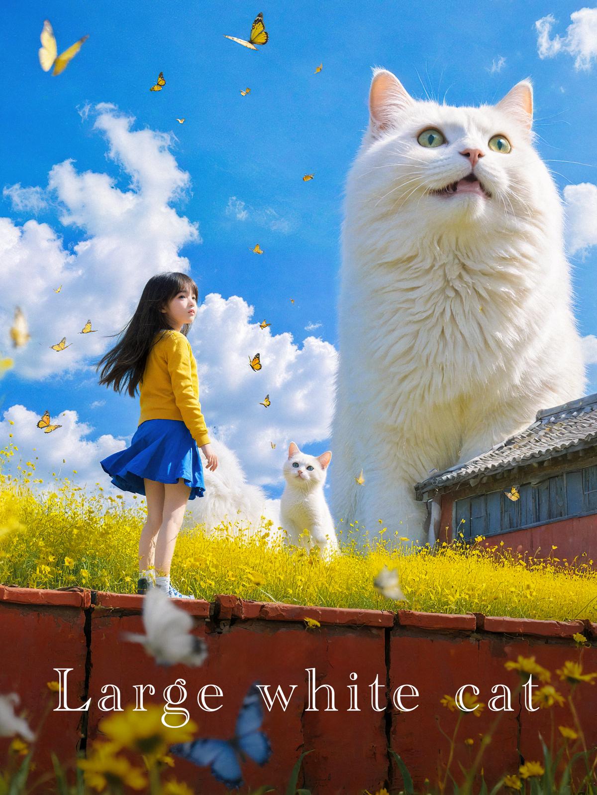 large white cat - v1.0 | Stable Diffusion LoRA | Civitai