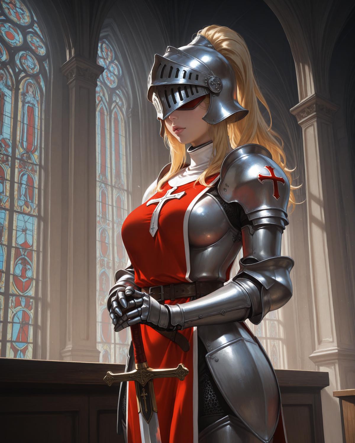 Crusader Girl | Civitai