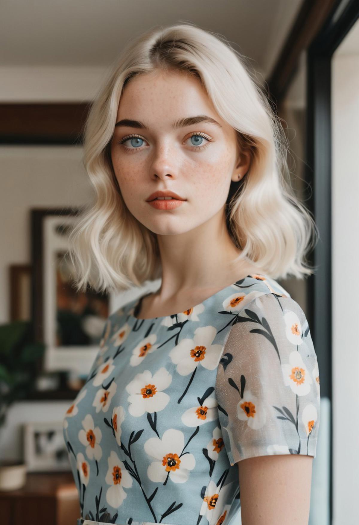 Model: Katen | Photoshoot: Orla Kiely Editorial | Civitai