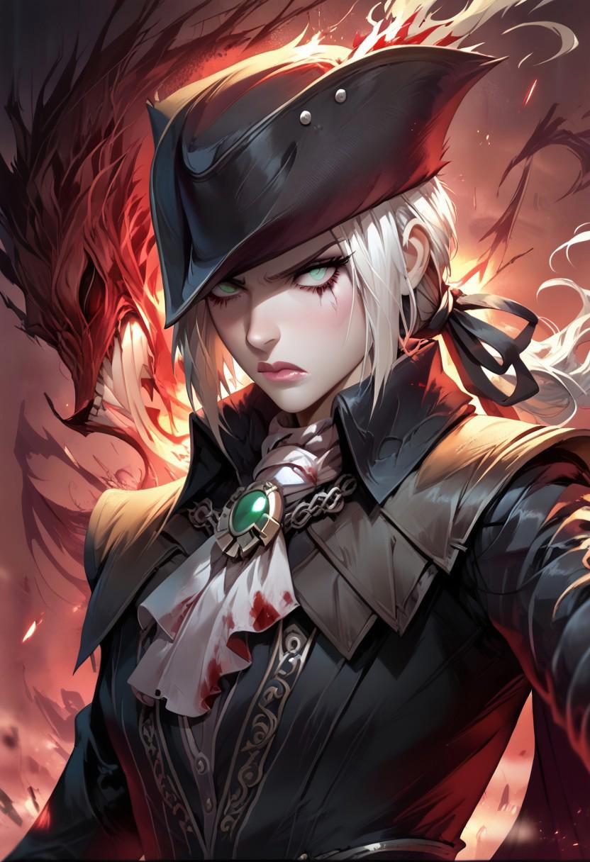 Lady Maria - Bloodborne - DnD Attempt - NPC - Character Design | Civitai