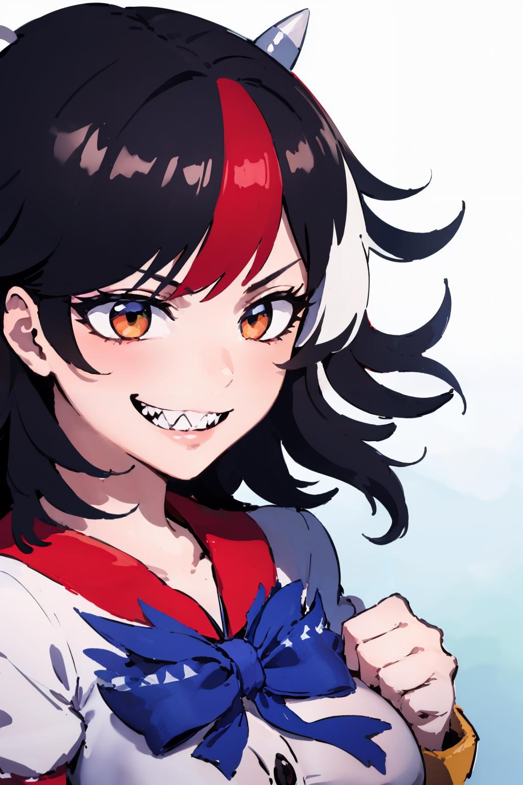 Sharp teeth (stylized, bigger teeth) - v1.0 | Stable Diffusion LyCORIS | Civitai