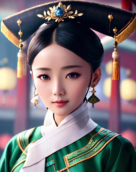 Qing Period Dresses - 清代后宫服 - v1.0 | Stable Diffusion LoRA | Civitai