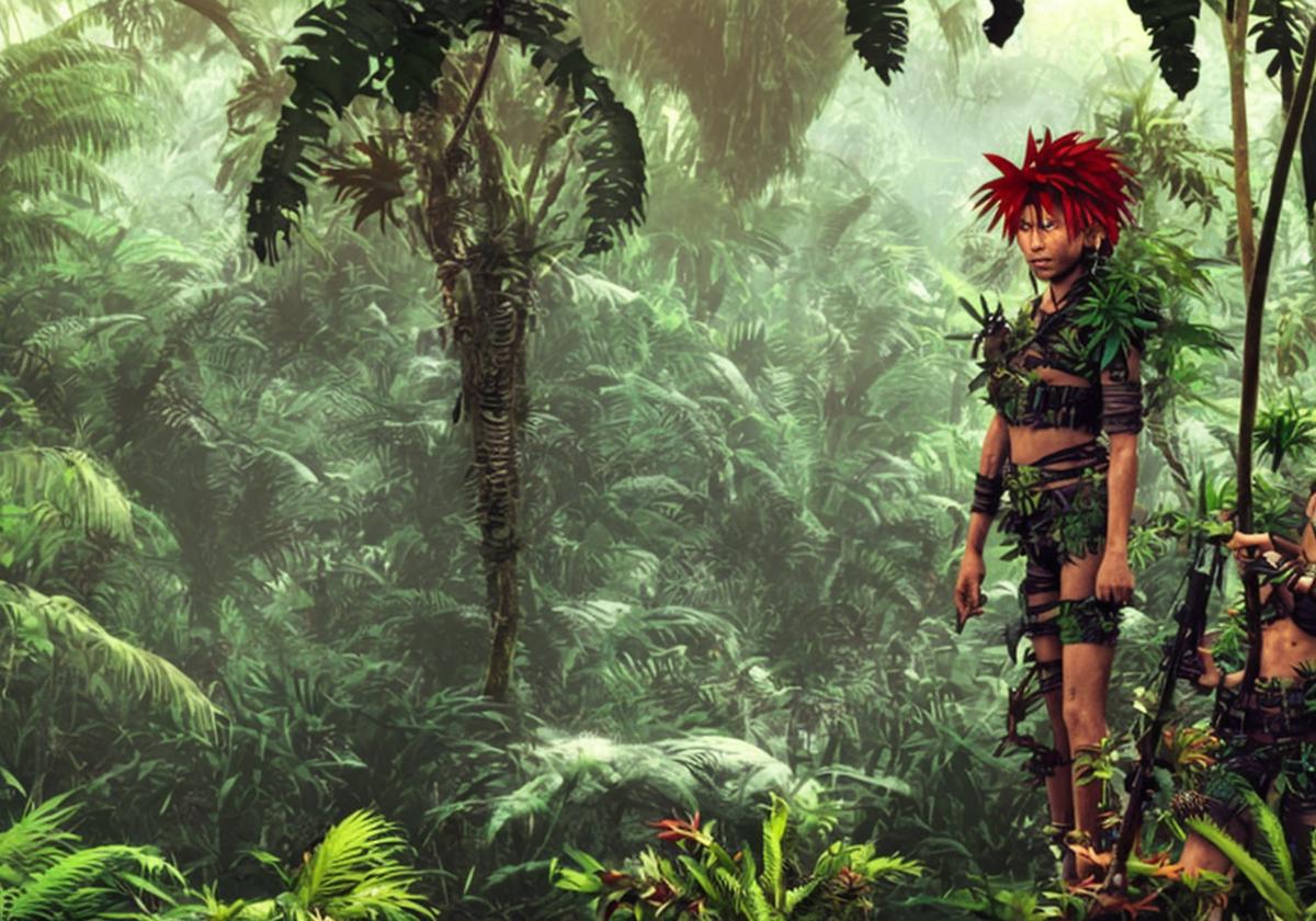 jungle-punk - 0 | Stable Diffusion Embedding | Civitai