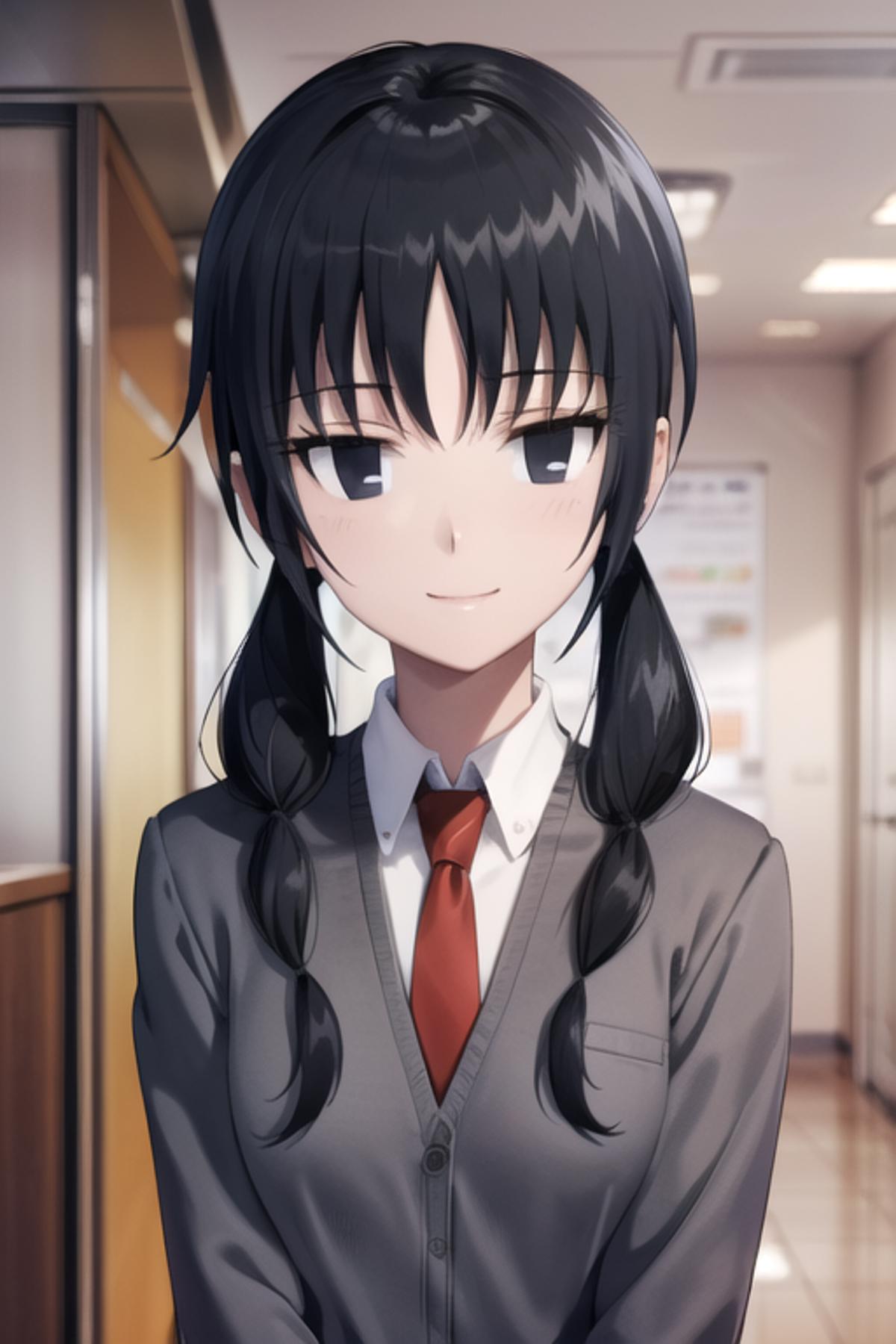 Chihiro Uomi - Seitokai Yakuindomo - v2.0 | Stable Diffusion LoRA | Civitai