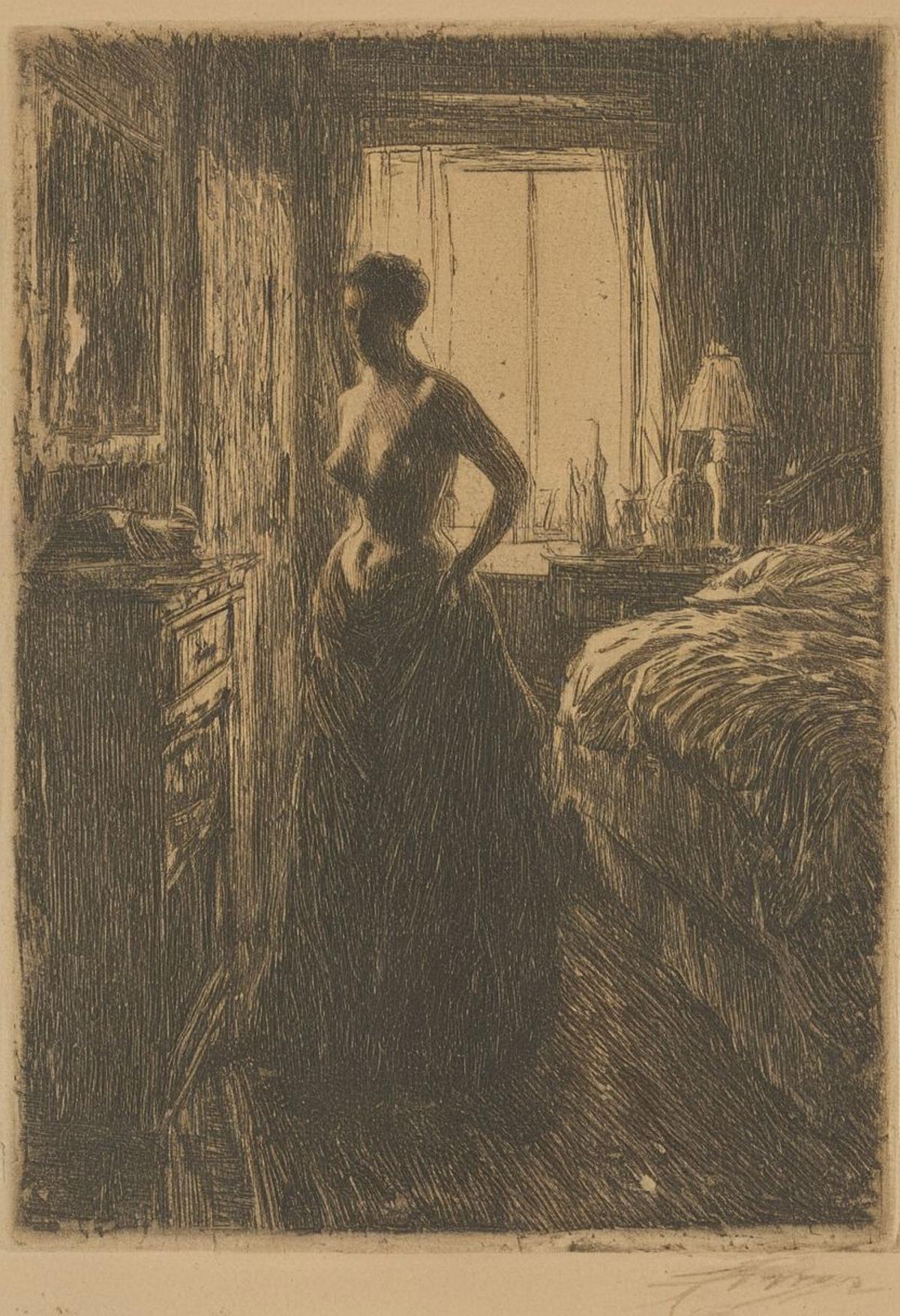 Anders Leonard Zorn - Etching - Anders Leonard Zorn - Etching | Stable Diffusion XL LoRA | Civitai