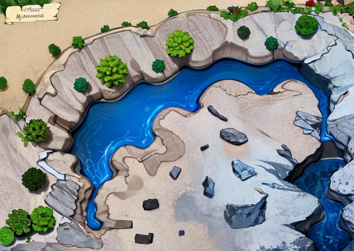 Table Rpg / D&D Maps #5 - Crater - v1.0 | Stable Diffusion LoRA | Civitai