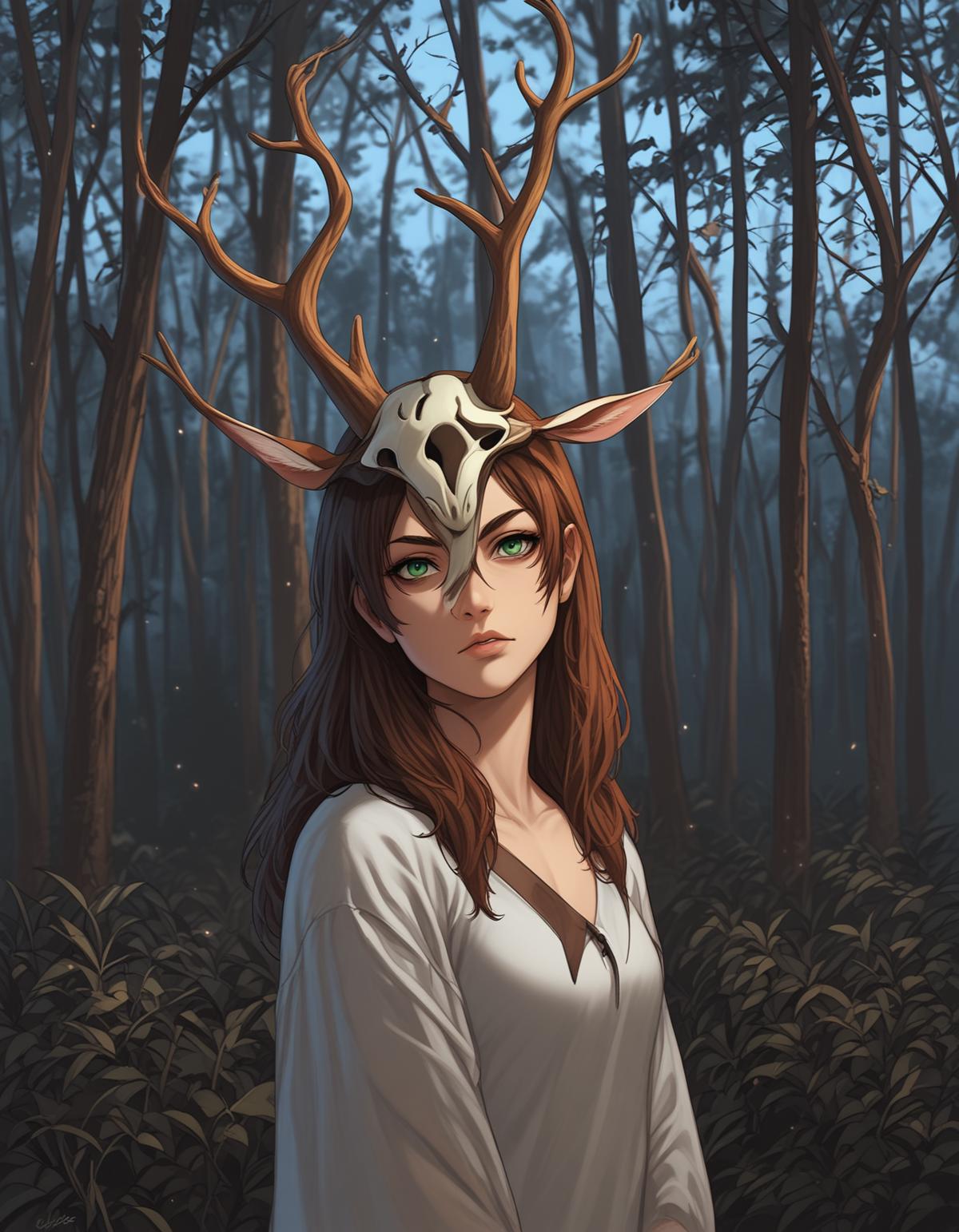 DeerMask - v1.1 | Stable Diffusion LoRA | Civitai