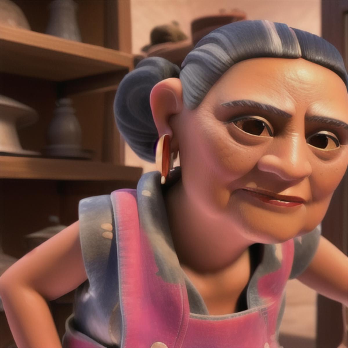 Granny Lora (abuelita from coco movie) - v1.0 | Stable Diffusion LoRA ...
