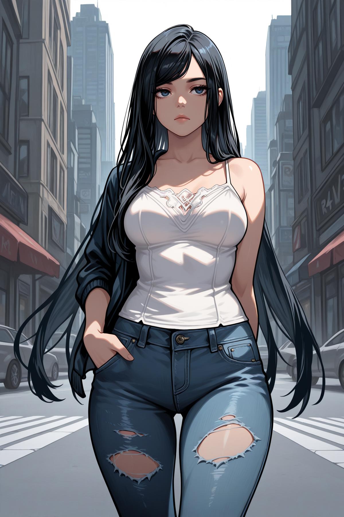 Raven/레이븐 (Stellar Blade) SDXL LoRA [Illustrious] - v1 (Illustrious v0.1) Showcase | Civitai