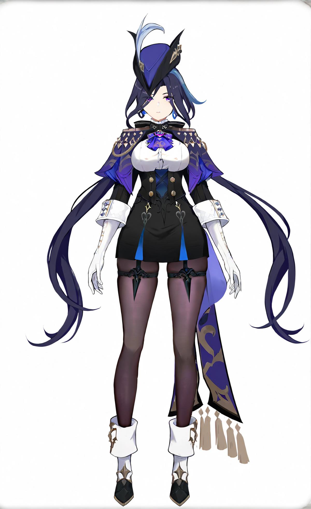 (SDXL | SD1.5) Lora- -Clorinde- Genshin Impact-MIHOYO Collection - A3