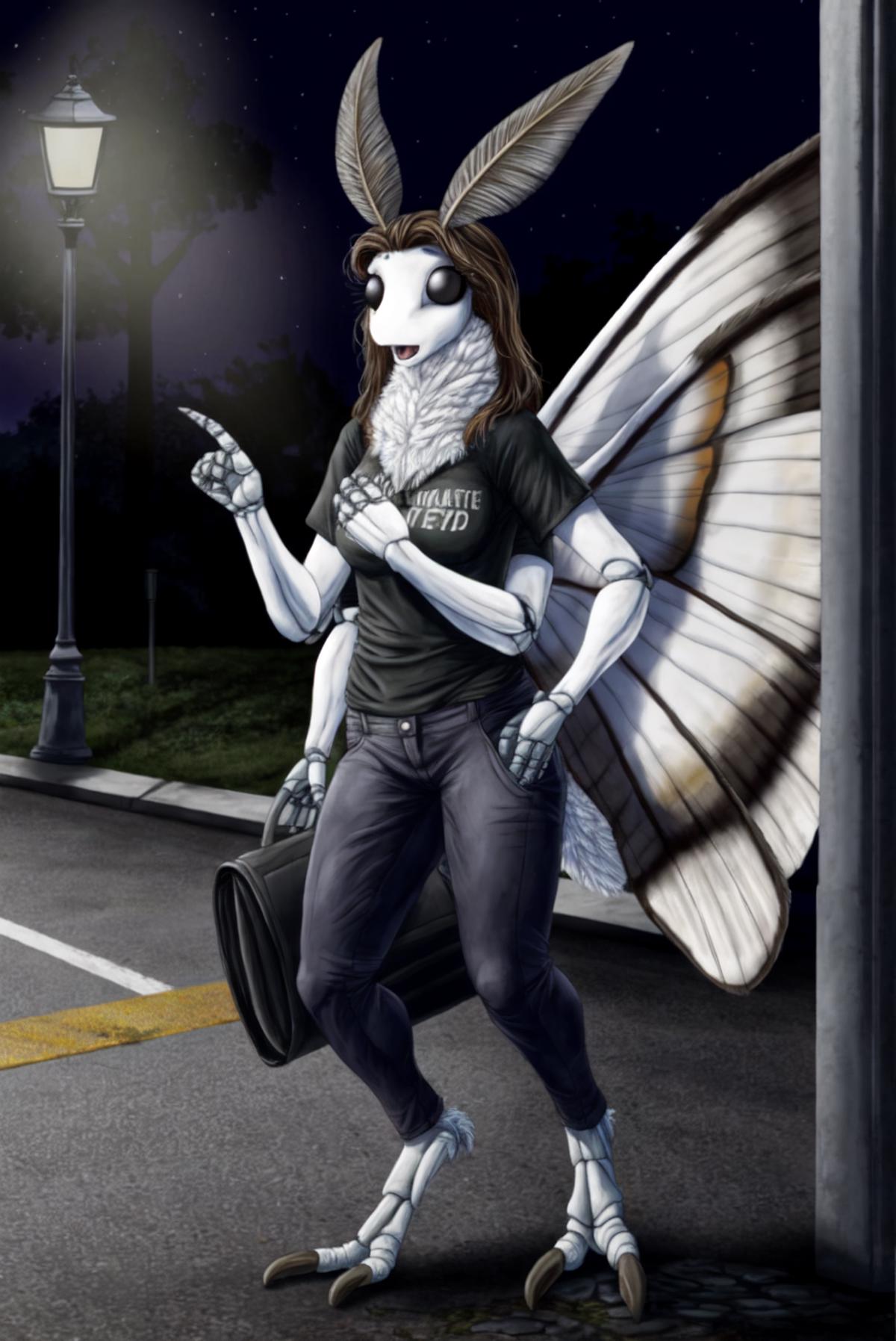 Anthro Moths LoRA - v1.0 | Stable Diffusion LoRA | Civitai