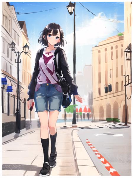 蜡笔画风 | Crayon style - v1.0 | Stable Diffusion LoRA | Civitai