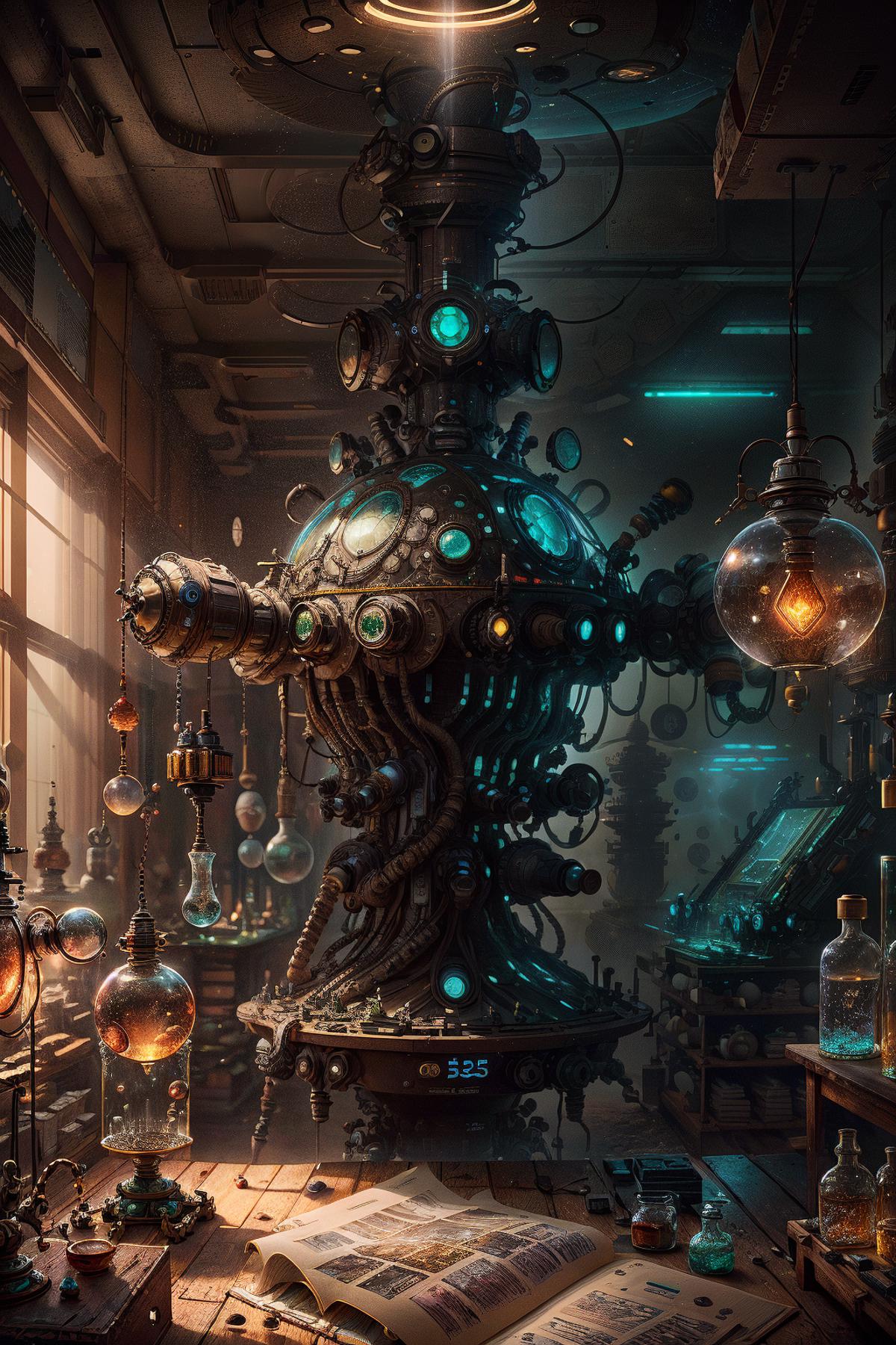 Spore Laboratory - v1.0 | Stable Diffusion LoRA | Civitai