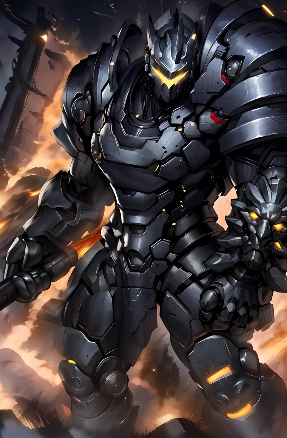 Reinhardt (Overwatch) LORA - v.1 | Stable Diffusion LoRA | Civitai