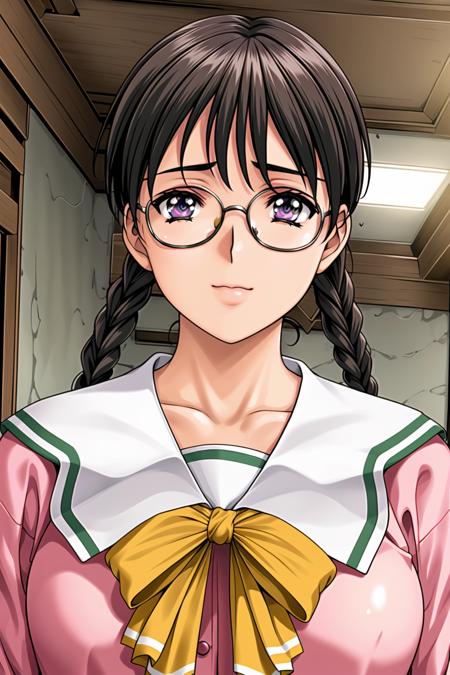 Shiho Minazuki 水無月志保 | Shuusaku 臭作 - v1.0 200p | Stable Diffusion LoRA | Civitai