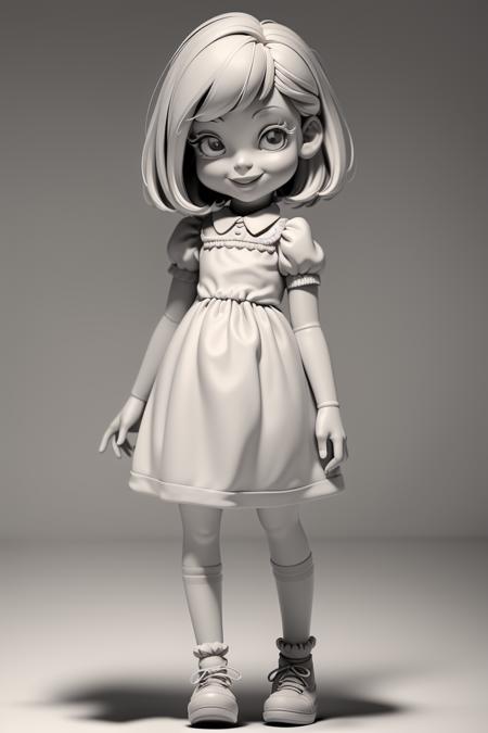 Clay Render Style/白模渲染风格 - GrayClay_V1 | Stable Diffusion LoRA | Civitai