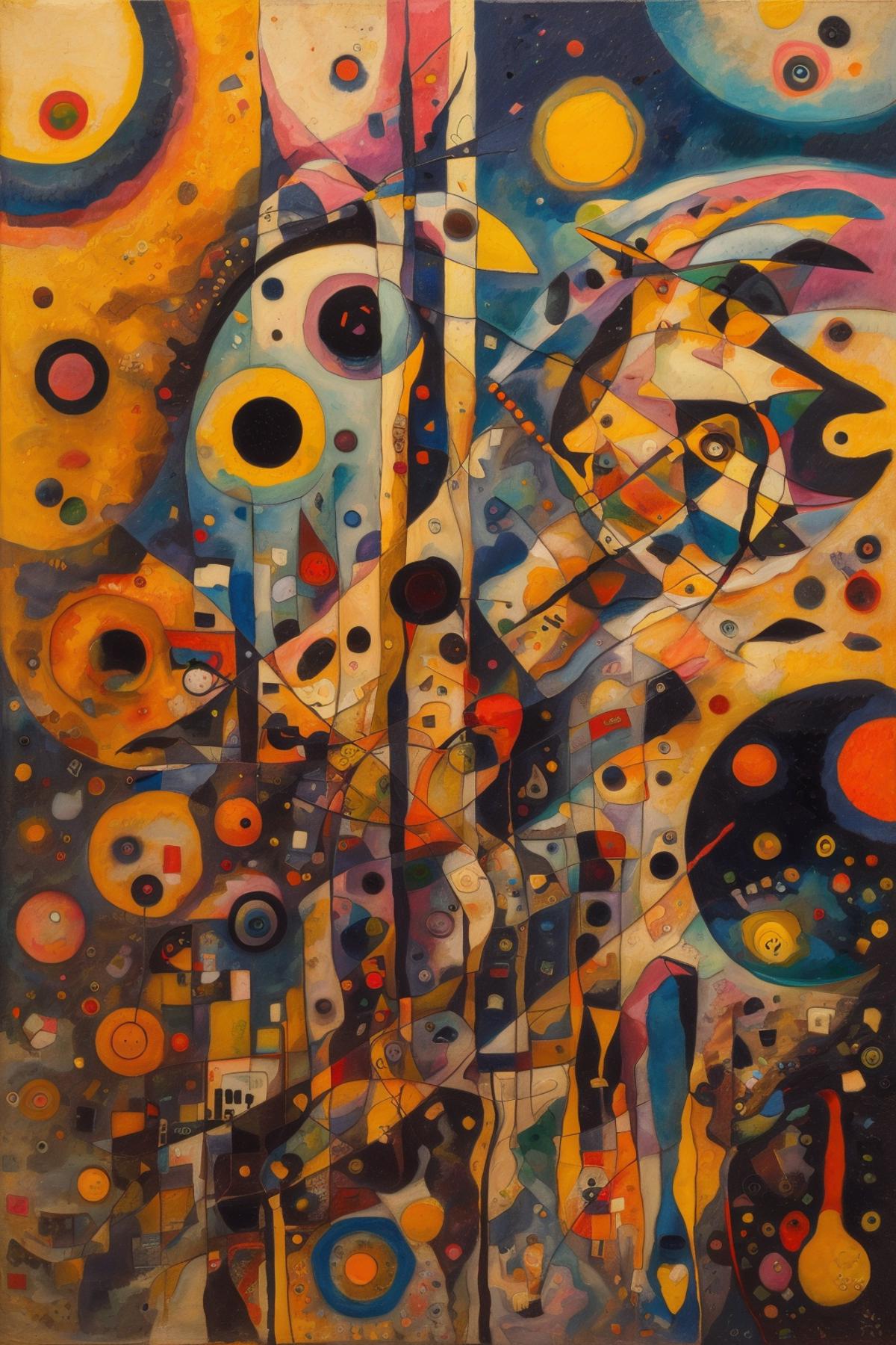 style of Wassily Kandinsky 287 - v1.0 | Stable Diffusion LoRA | Civitai