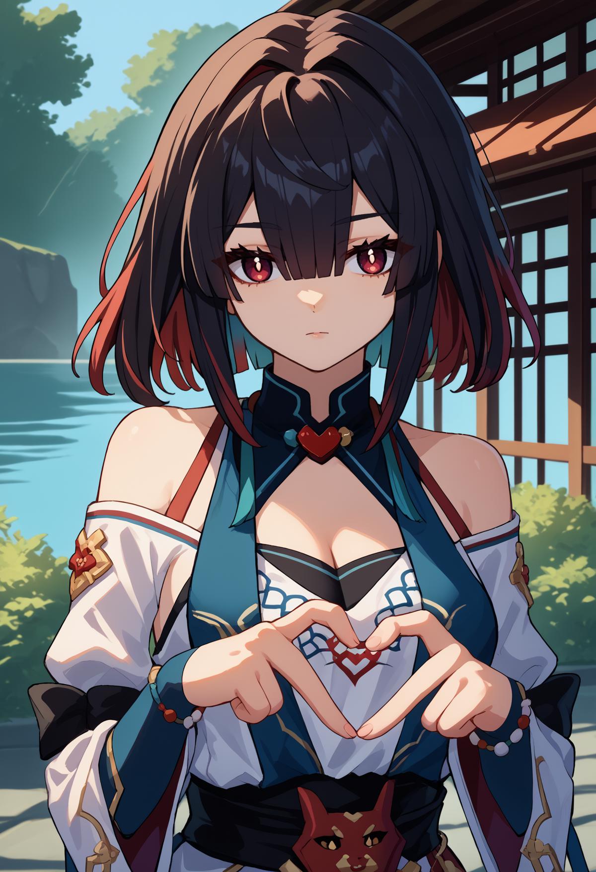 [PonyV6 XL LoCon] Xueyi | Honkai: Star Rail - v1.0 | Stable Diffusion LyCORIS | Civitai