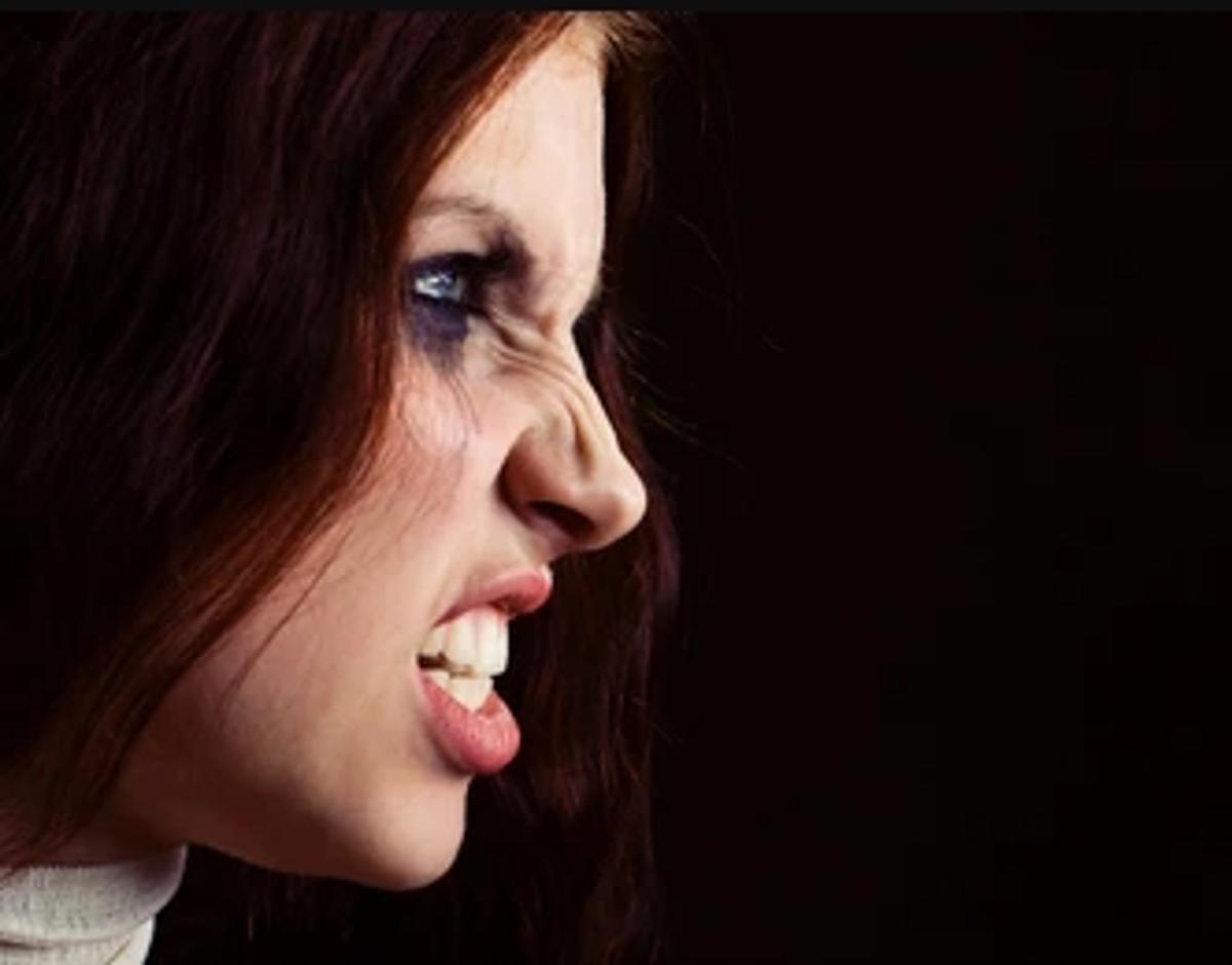 Civitai | Angry Clenched Teeth - Woman