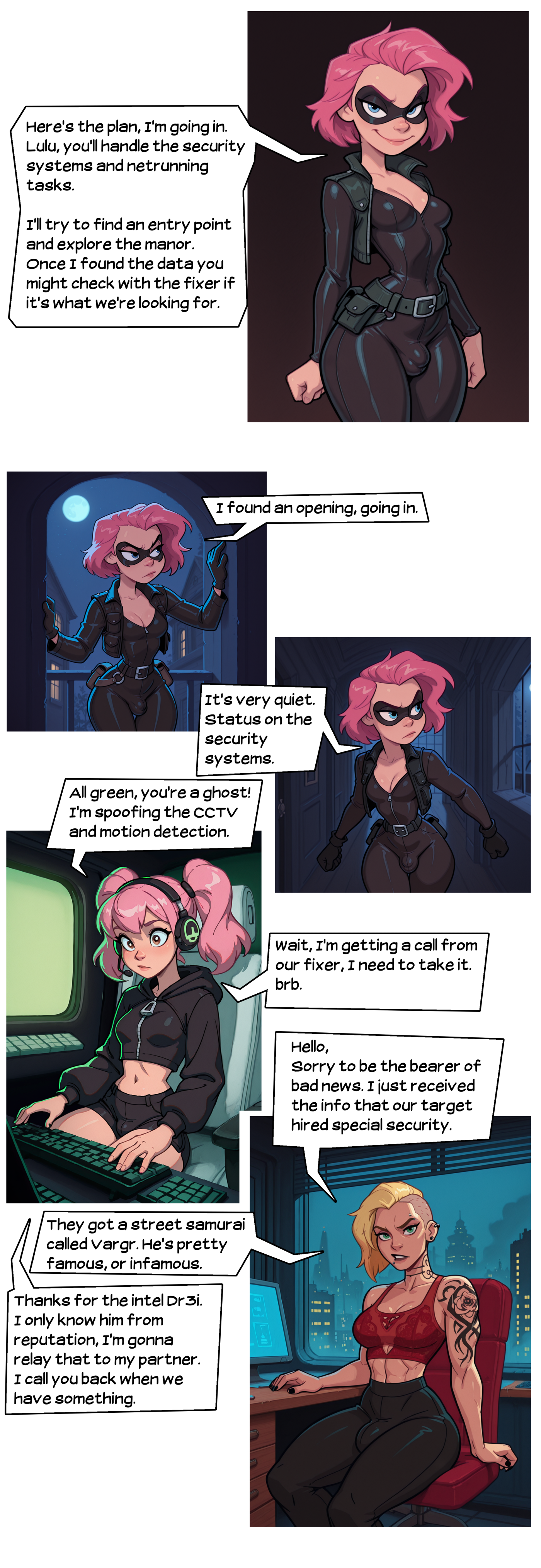 A Cat Burglar in a Wolf Den - A Cyberpunk caper in the Burnt toast ...