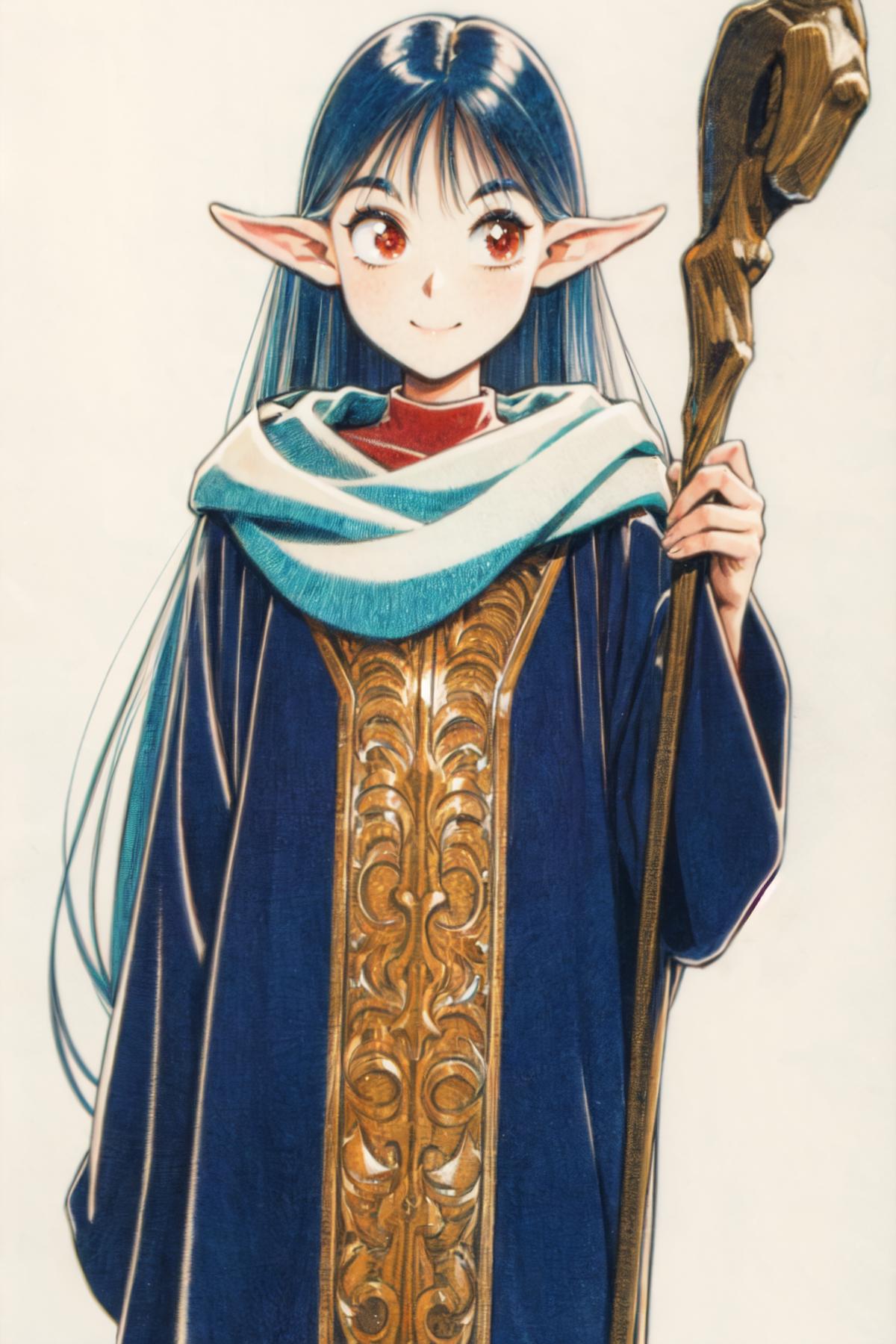 Sarah - サラ (Shining Force II) - v1.0 | Stable Diffusion LoRA | Civitai
