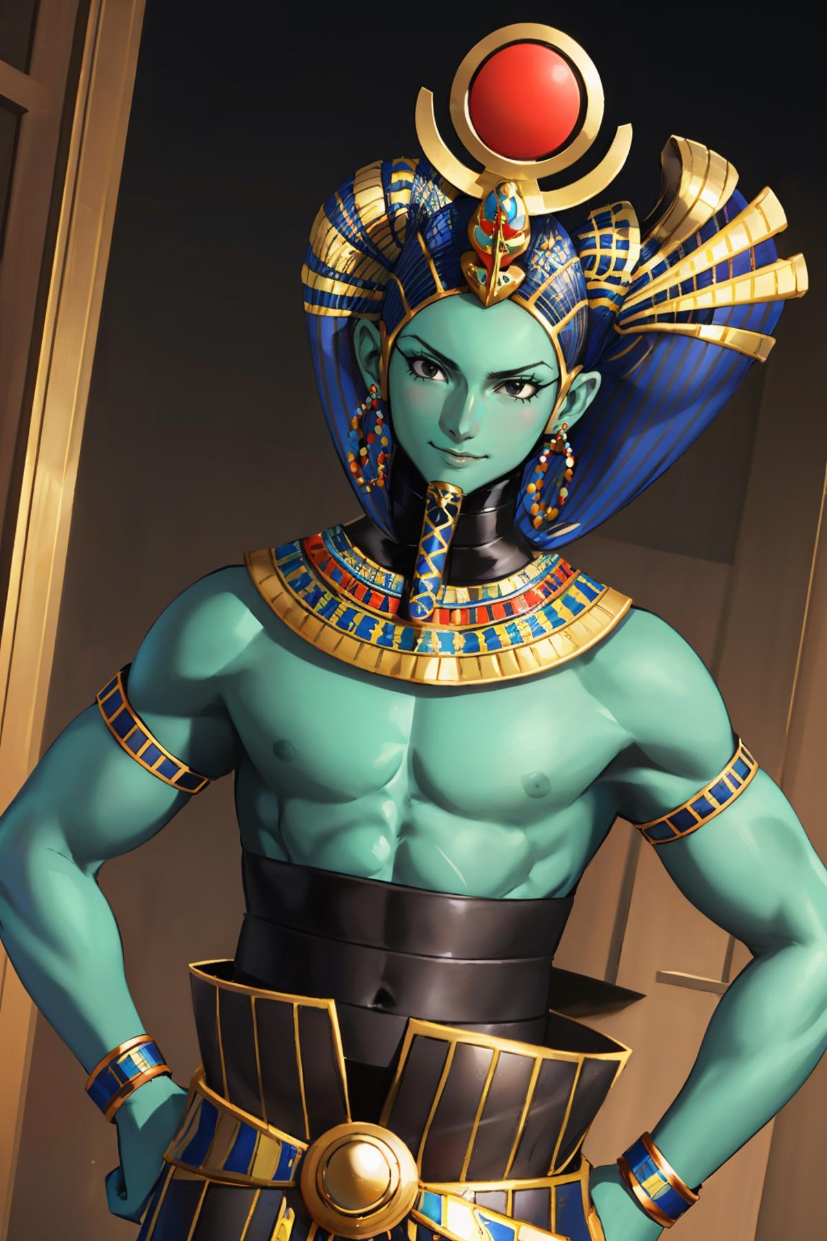 Khonsu - Shin Megami Tensei V (コンス、真・女神転生V) - v1.0 | Stable Diffusion LoRA | Civitai