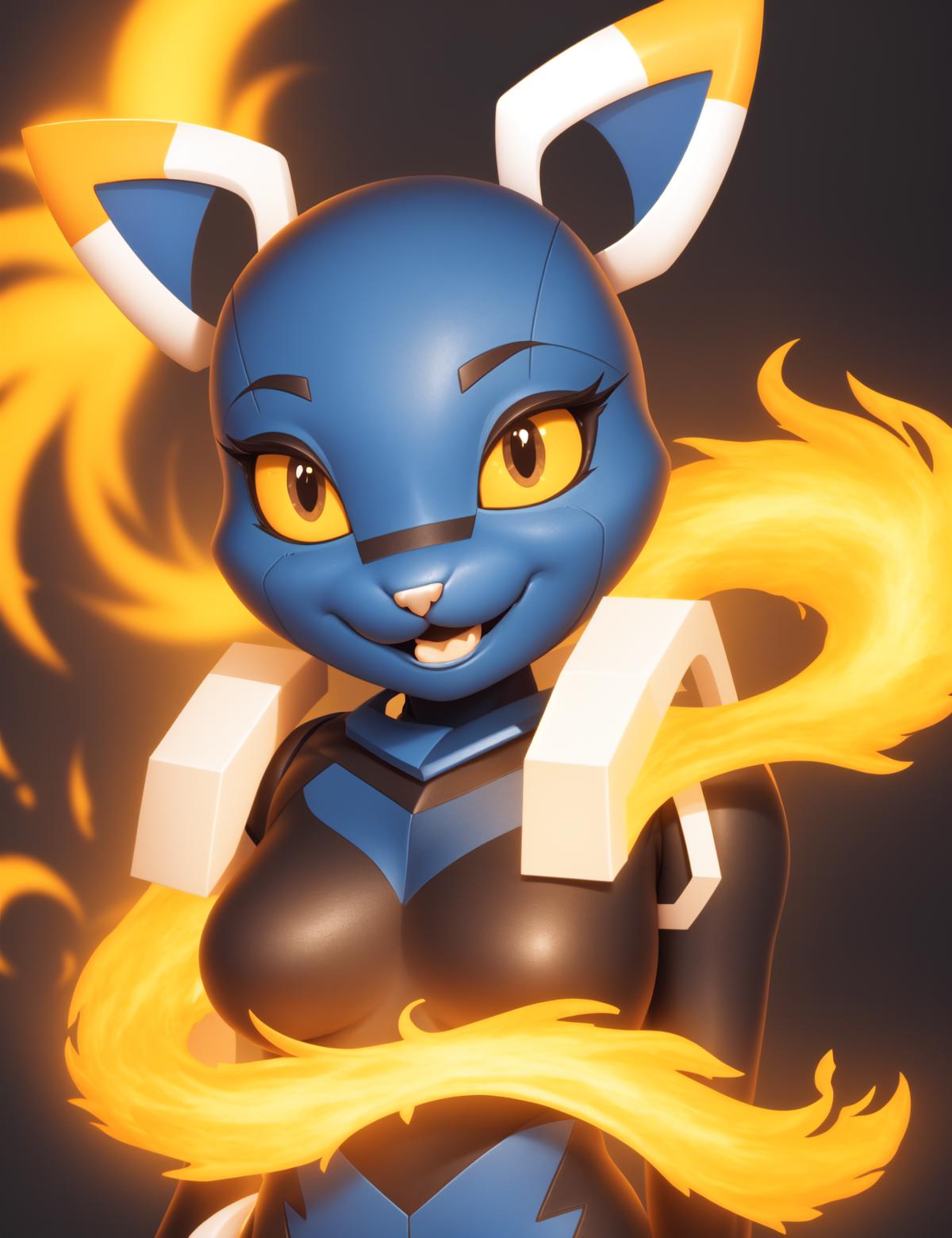 Esix (e621 mascot) - v1-locon Showcase | Civitai