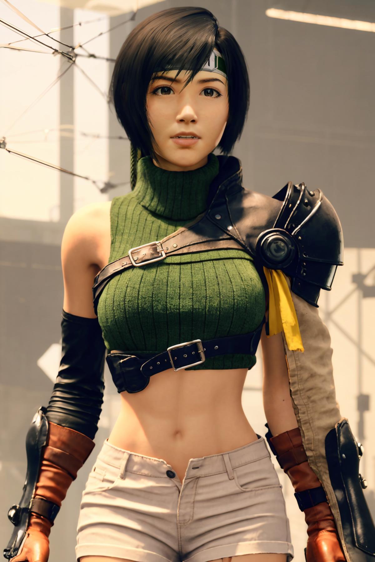 Yuffie Kisaragi from FF7RE - v1.0 | Stable Diffusion LoRA | Civitai