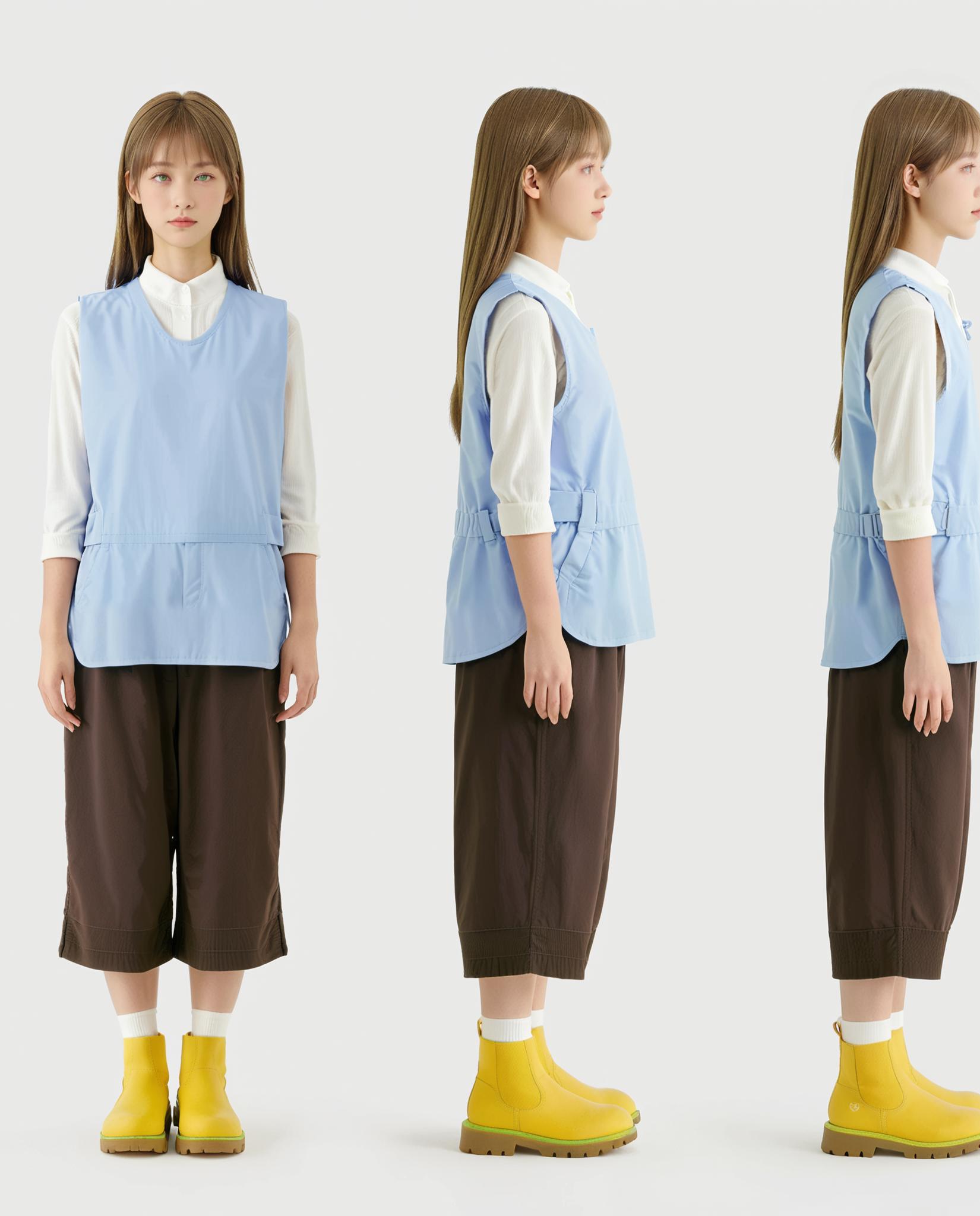 F1/XL MUJI Model Turn, Multi-View, Turnaround, Model Sheet, Character ...