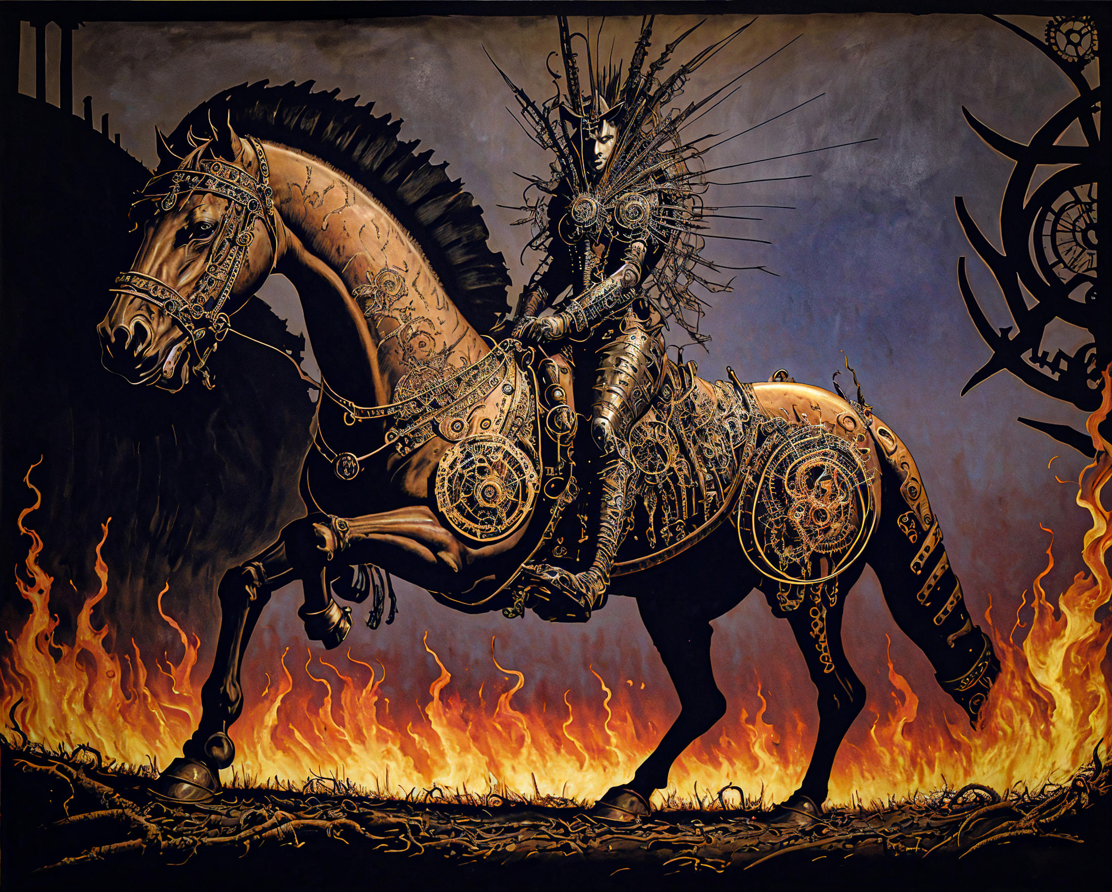 Ghost Rider Horse Wallpaper