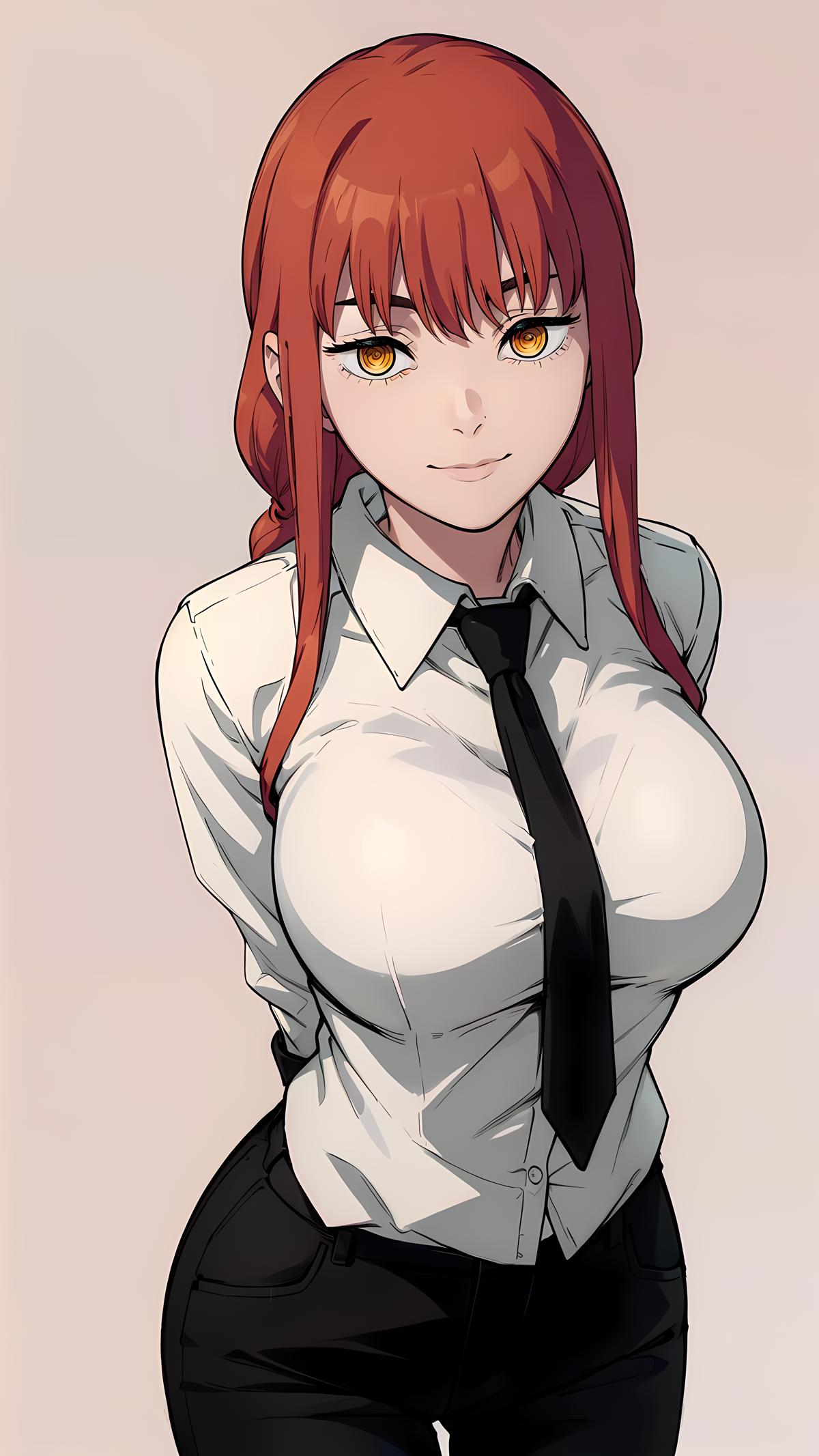 Makima (Chainsaw Man) LoRA - v1.0 | Stable Diffusion LoRA | Civitai