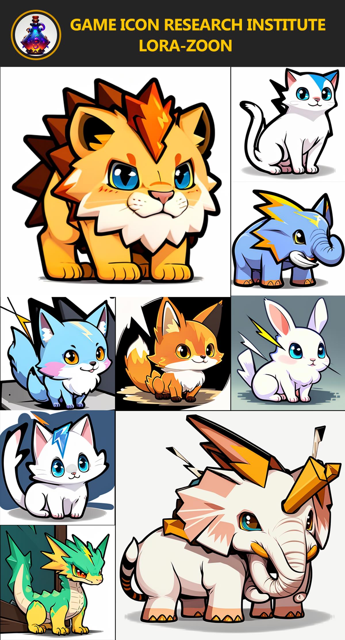 GameIconResearch_xiaojingling_Lora - v2.0 | Stable Diffusion LoRA | Civitai