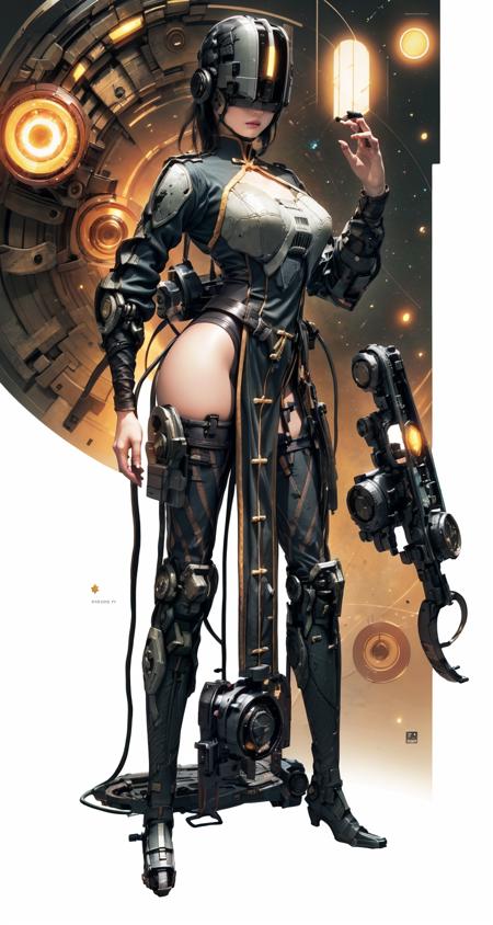 塔罗牌机甲妹子/Tarot Robot Girl - v1.0 | Stable Diffusion LoRA | Civitai
