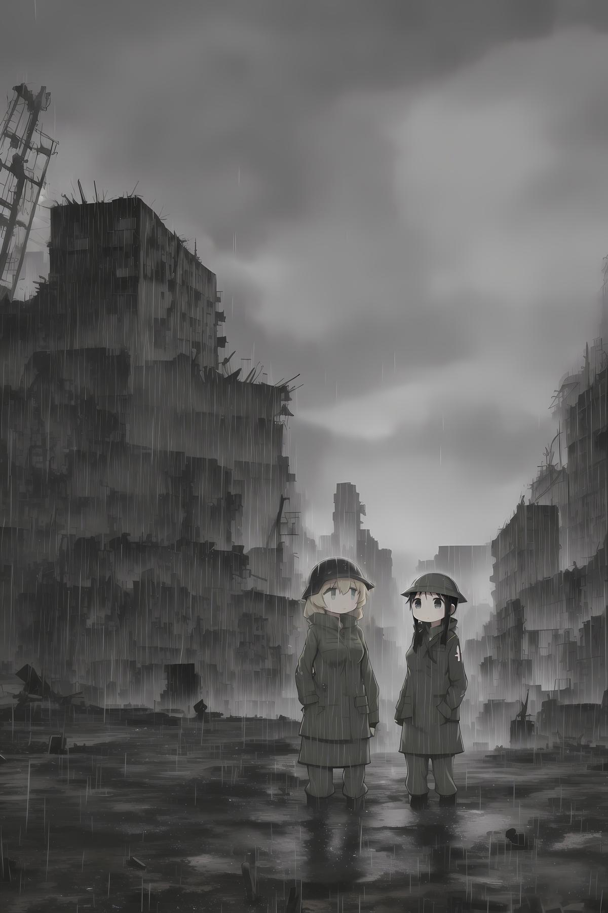 Girls last tour (Chito & Yuuri) - GirlsTour | Stable Diffusion LoRA ...