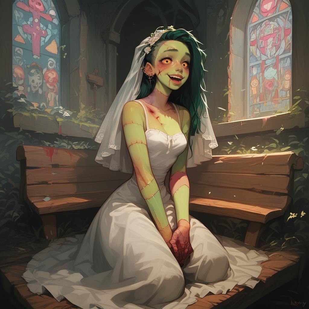 Zombie Undead Cute Girl Lascalae Decomposition Patchwork Multiples Sex Position Sfwnsfw
