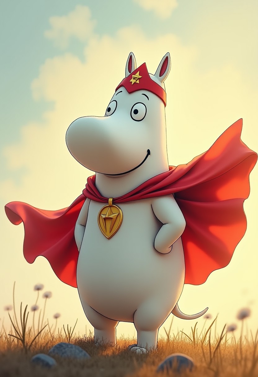 Super Moomin - Download Free 3D model by Norod78 (@Norod) [f15438c] - Sketchfab