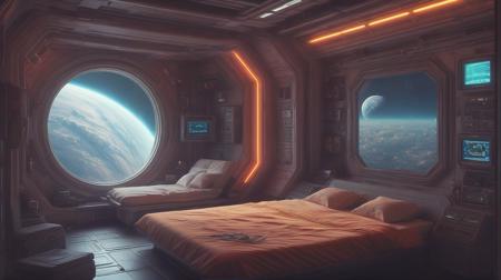 Anchemix space room 太空舱 卧室 - v1.0 | Stable Diffusion XL LoRA | Civitai