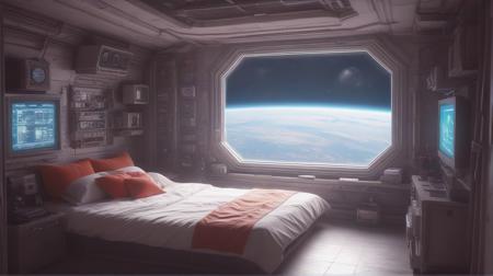 Anchemix space room 太空舱 卧室 - v1.0 | Stable Diffusion XL LoRA | Civitai