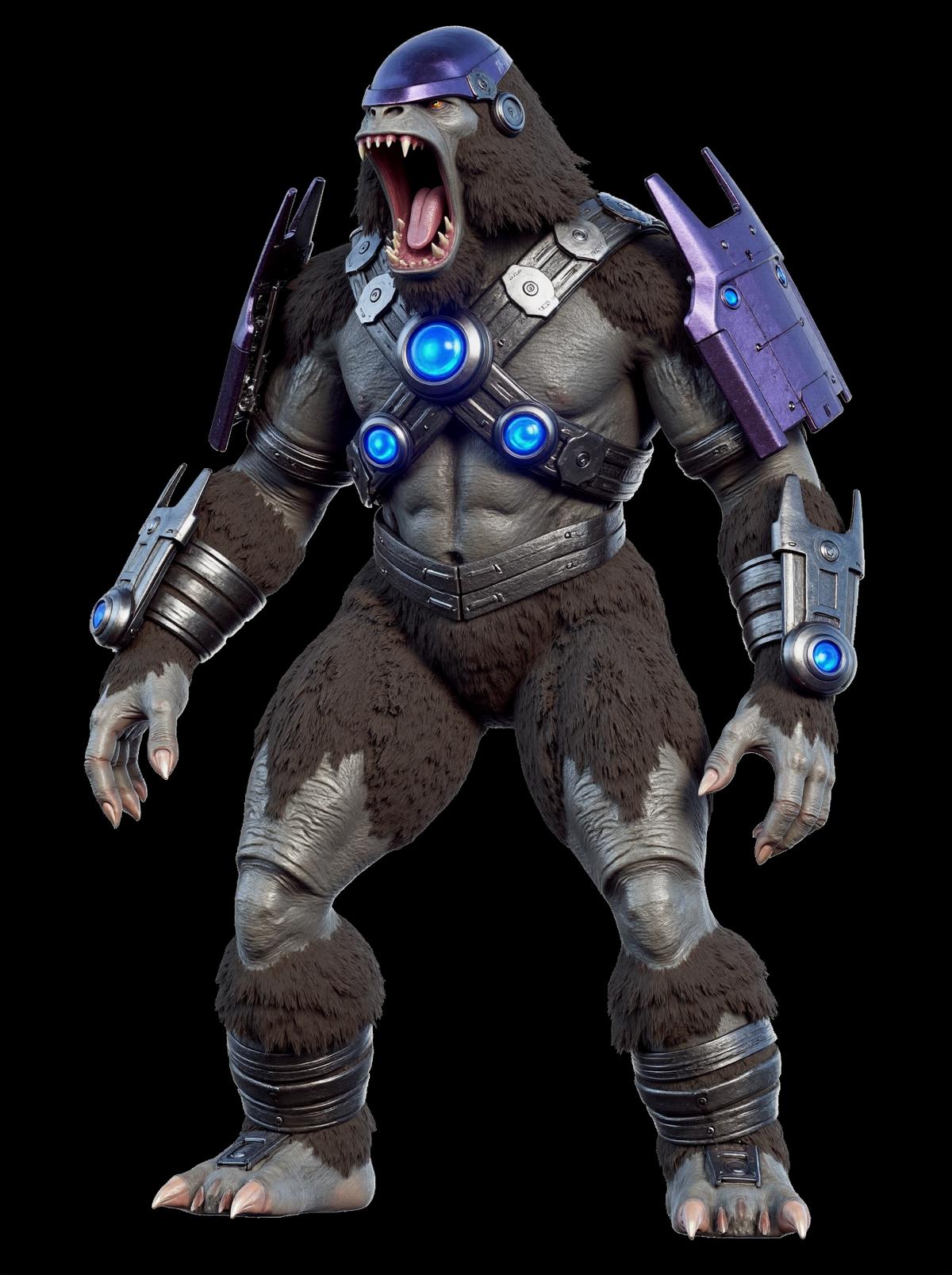 Halo 2 Brute FLUX - V1 Showcase | Civitai