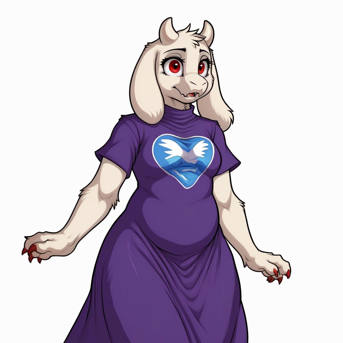 Toriel (Undertale) Pony SDXL - v1.0 | Stable Diffusion LoRA | Civitai