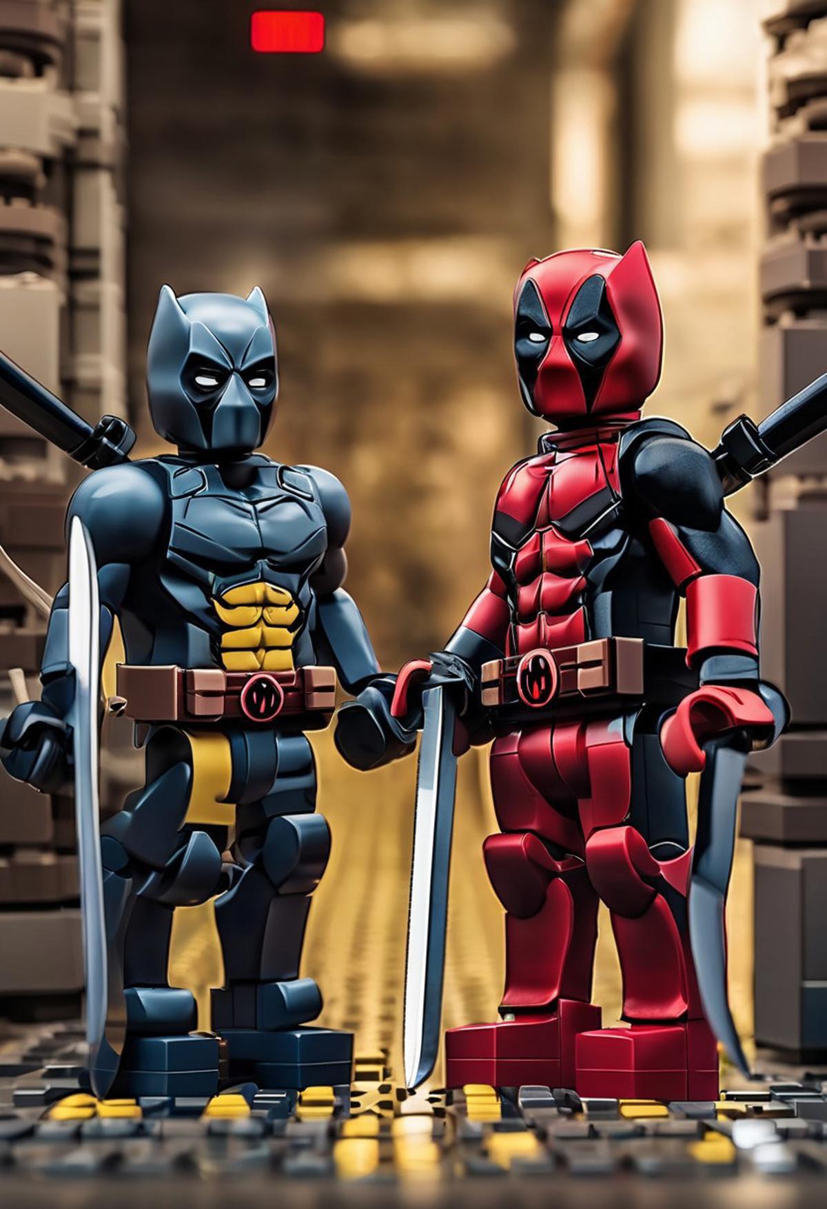 Lego Deadpool By Capturarlo | Civitai