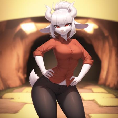 Goat Lucifer (Helltaker) - v1-locon | Stable Diffusion LoRA | Civitai