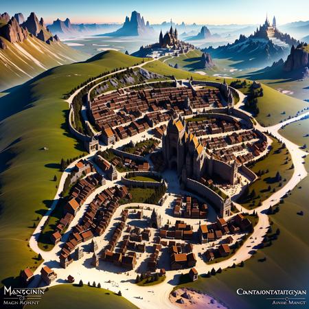 Fantasy City Map Generator ai generated images - 88stacks