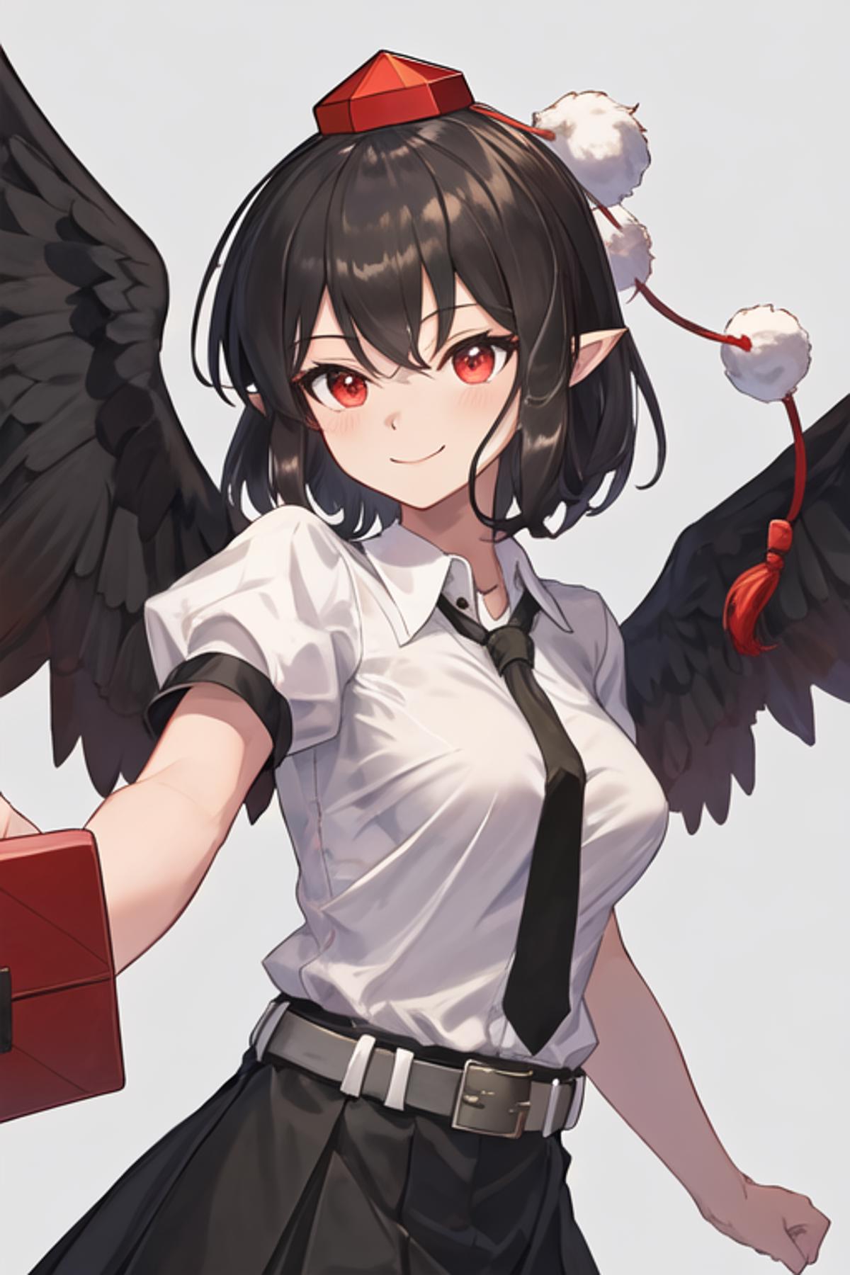 shameimaru_aya/射命丸文/샤메이마루아야 (Touhou) - v1.4 | Stable Diffusion LoRA | Civitai