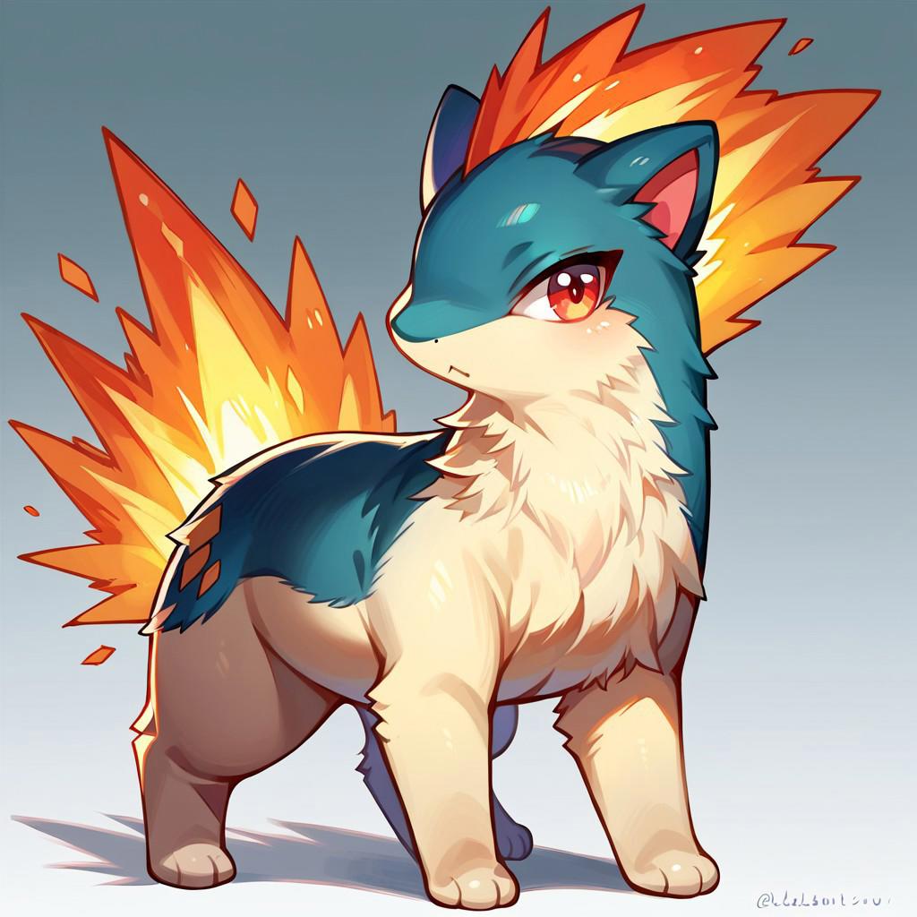 Quilava - V0 Showcase | Civitai