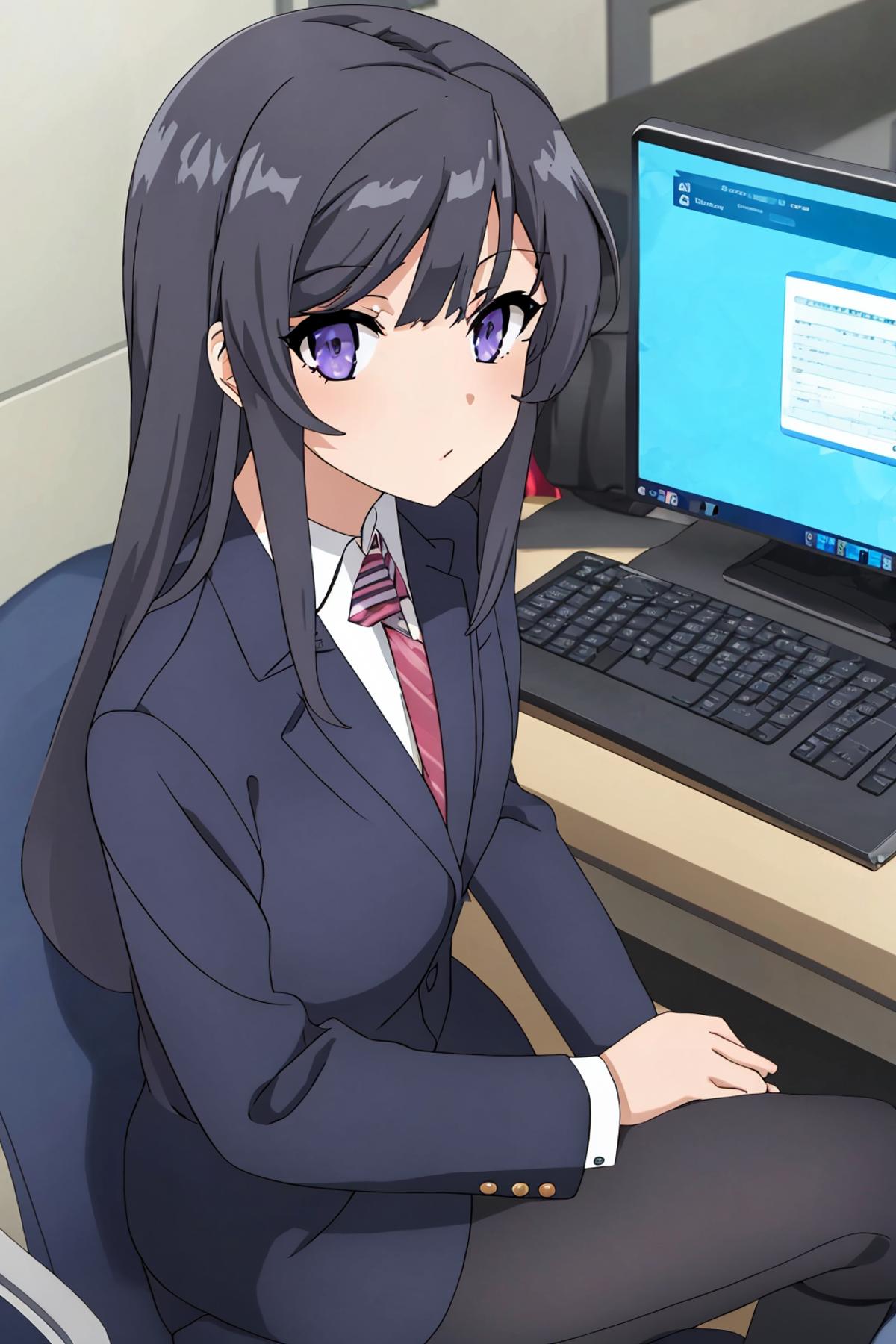 Mai Sakurajima - [Bunny girl Senpai] - [Commission] - SD 1.5 v1.0