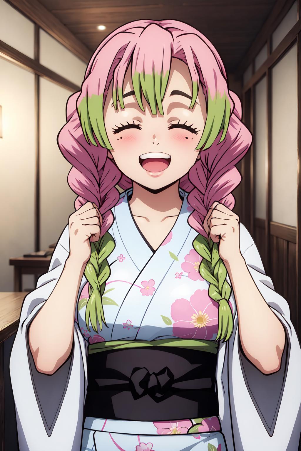 Mitsuri Kanroji - v1.0 | Stable Diffusion LoRA | Civitai